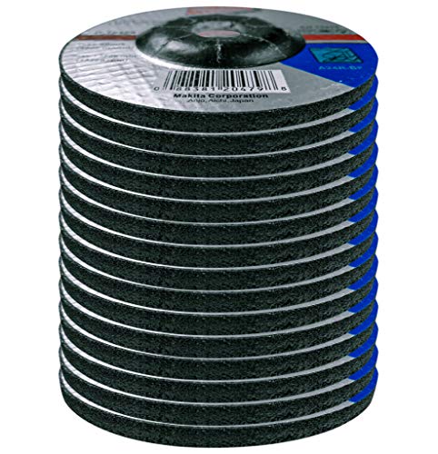 Makita 15 Pack - 4.5" Grinding Wheel For Grinders - Aggressive Grinding For Metal - 4-1/2" x 1/4 x 7/8-Inch