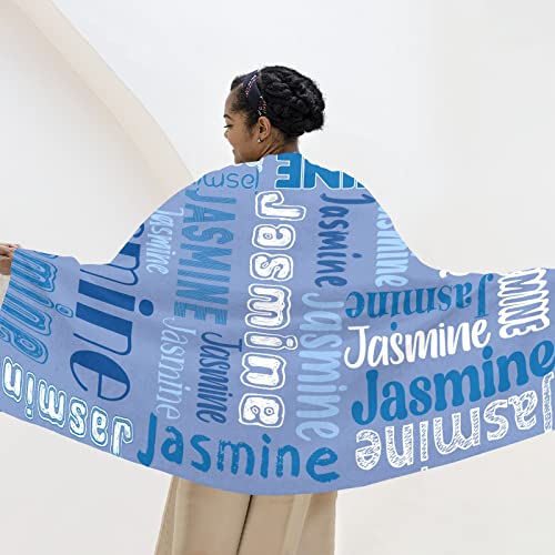 Personalized Blanket with Name Custom Throw Blanket for Kids Adults Customized Soft Name Blankets Personalized Gifts for Birthday Christmas Valentines Day 50x60