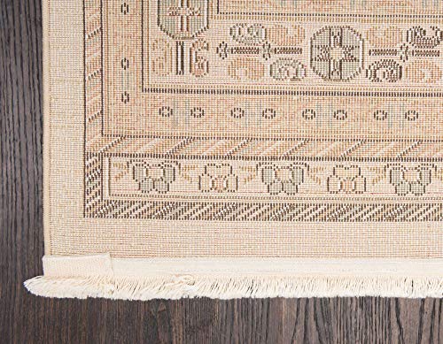 Unique Loom Fars Collection Area Rug - Pasadena (9' x 12' 2" Rectangle, Ivory/ Cream)
