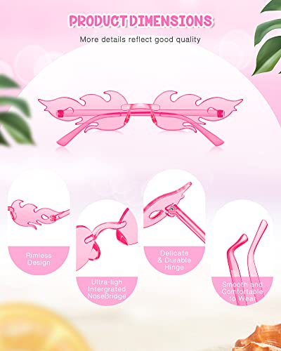 JDHXBMW Fire Glasses Party Glasses Bulk Sunglasses Party Favors Sunglasses Kids for Fun