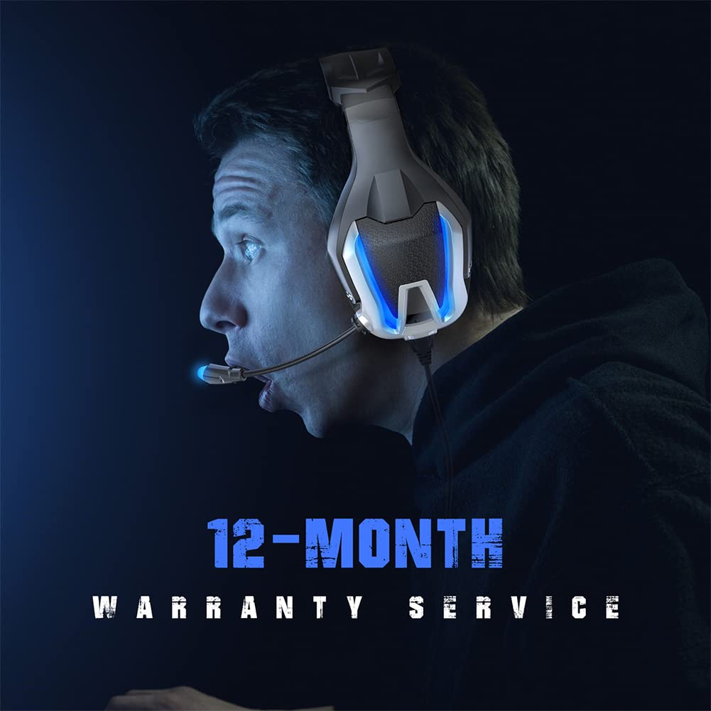 FEIYING Gaming Headset PC Gaming Headphones with Microphone Headset Over-Ear Noise Cancelling