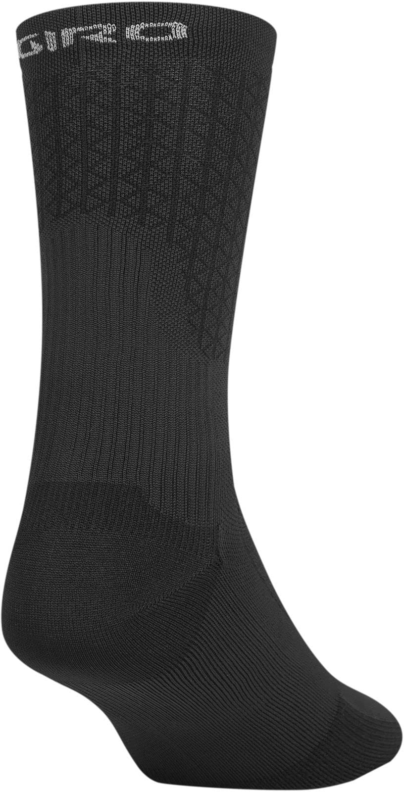 Giro HRc Team Unisex Adult Training & Racing Cycling Crew Socks - Charcoal (2021), Medium