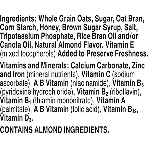 Honey Nut Cheerios Cups, Gluten Free, Cereal with Oats, 1.8 oz (Pack of 12)