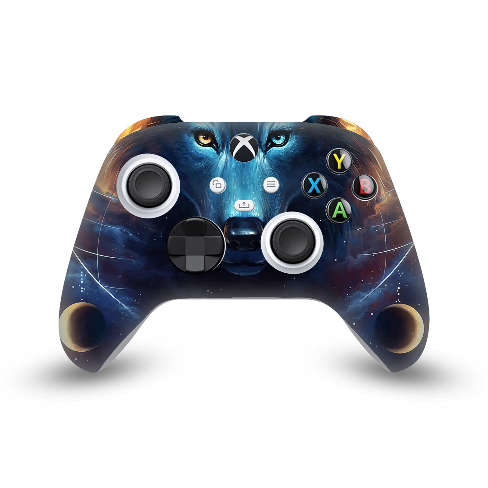 Head Case Designs Officially Licensed Jonas JoJoesArt Jƶdicke Dreamcatcher Wolf Art Mix Vinyl Sticker Gaming Skin Case Cover Compatible with Xbox Series X / S Controller