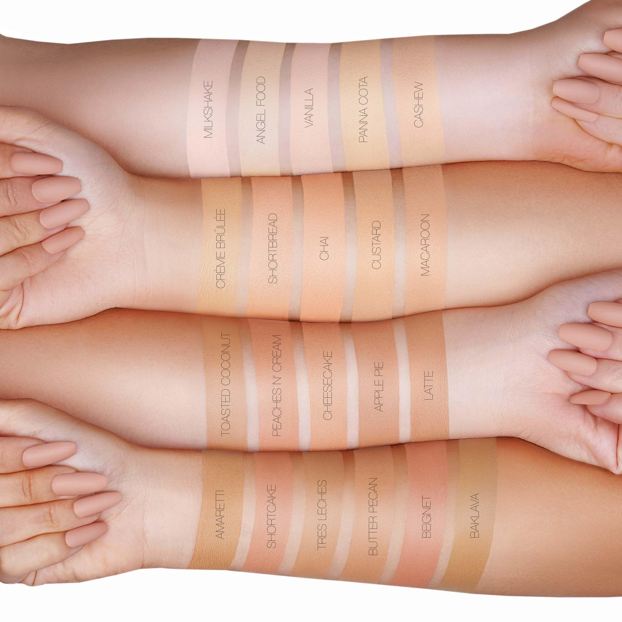 HUDA BEAUTY #FauxFilter Luminous Matte Foundation 245B Peaches N Cream