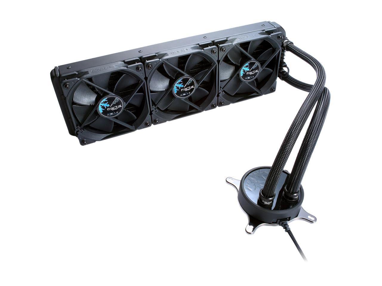 Fractal Design Celsius S36 Blackout 360mm Silent High Performance Slim Expandable All-in-One CPU Liquid/Water Cooler