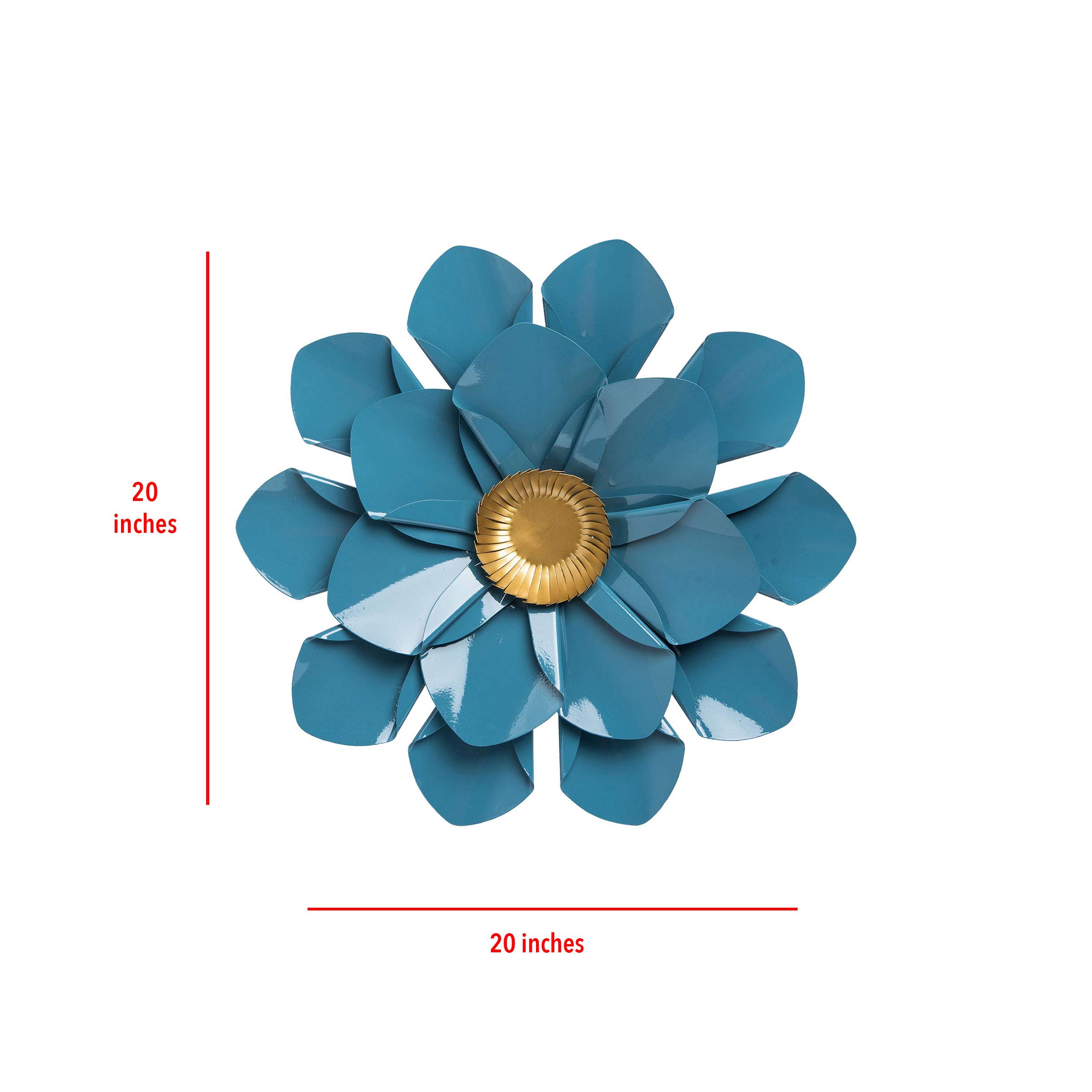 Foreside Home & Garden Foreside Home and Garden Mallory Wall Flower Large