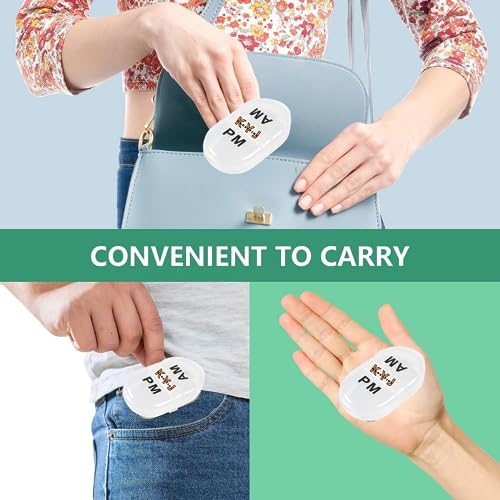 Nature's Bounty Calcium Magnesium Zinc with Vitamin D3 Caplets - 100 Count - Bonus: AM-PM Small Pocket Mini Pill Case