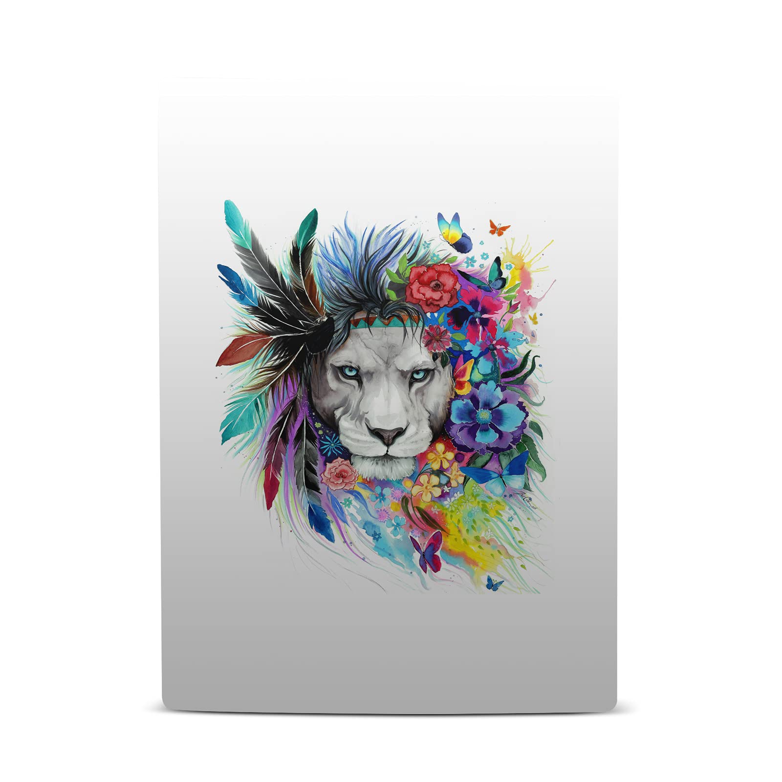 Head Case Designs Officially Licensed Pixie Cold King of The Lions Art Mix Vinyl Faceplate Sticker Gaming Skin Case Cover Compatible with Sony Playstation 5 PS5 Digital Edition Console