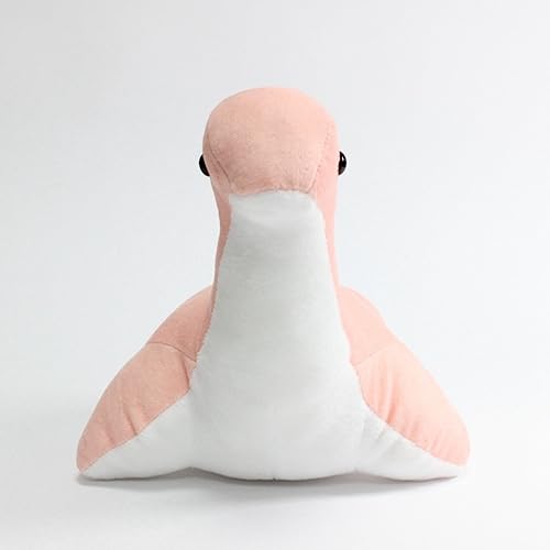 New Nessie Plush Toys,7.9 in Creative Loch Ness Monster Plush Toy Wacky Throw Pillow,Fun Anime Character Stuffed Dolls for Cartoon Anime Game Fans Gift(Pink)