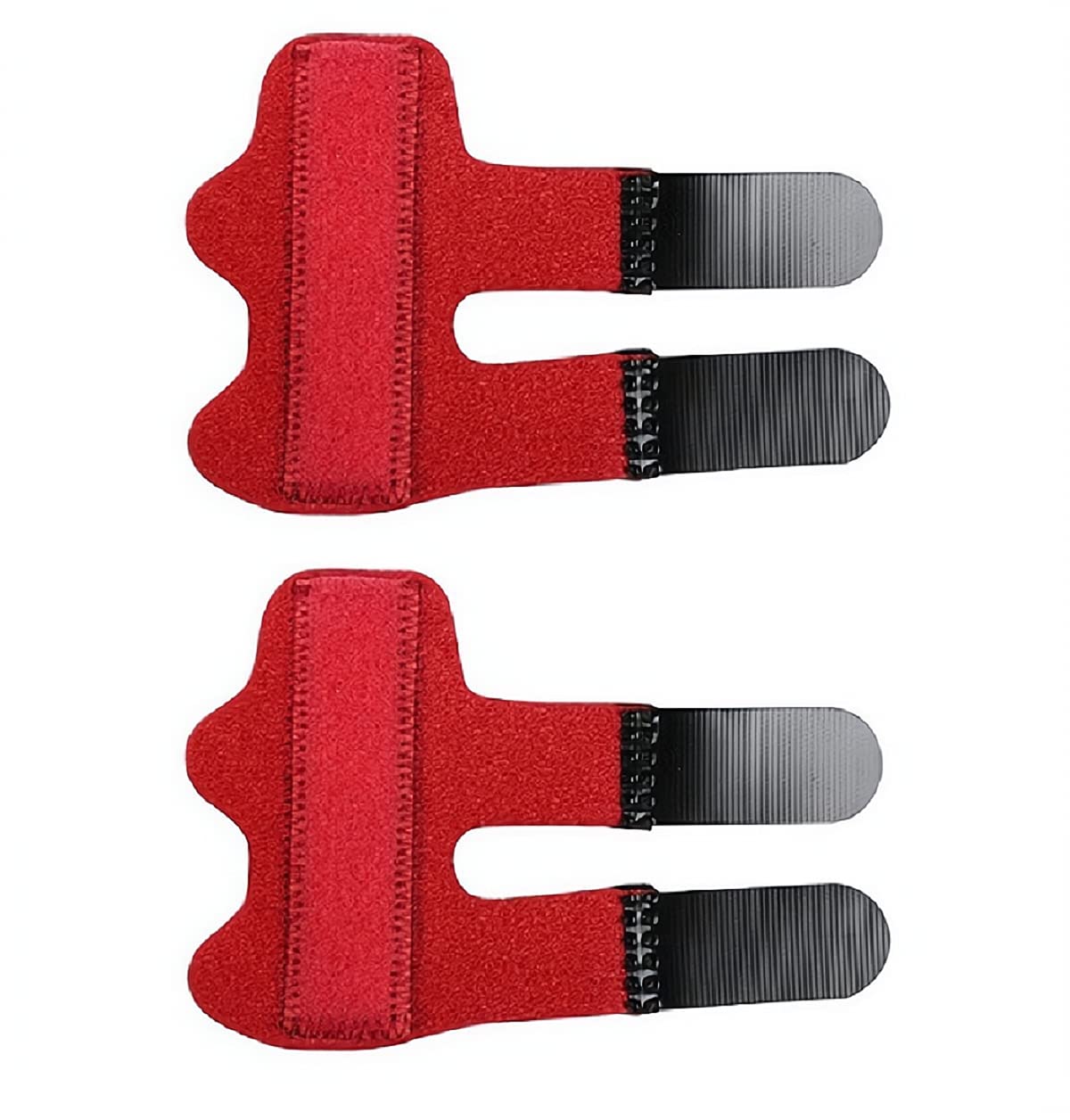 Finger splint , Trigger Finger Splint , Arthritis Injuries Splints Straightenin , Stabilize Arthritis Sprains , Adjustable Fixing Finger Fractures Splints, Finger Trigger Knuckle Protect 2 PCS(red)