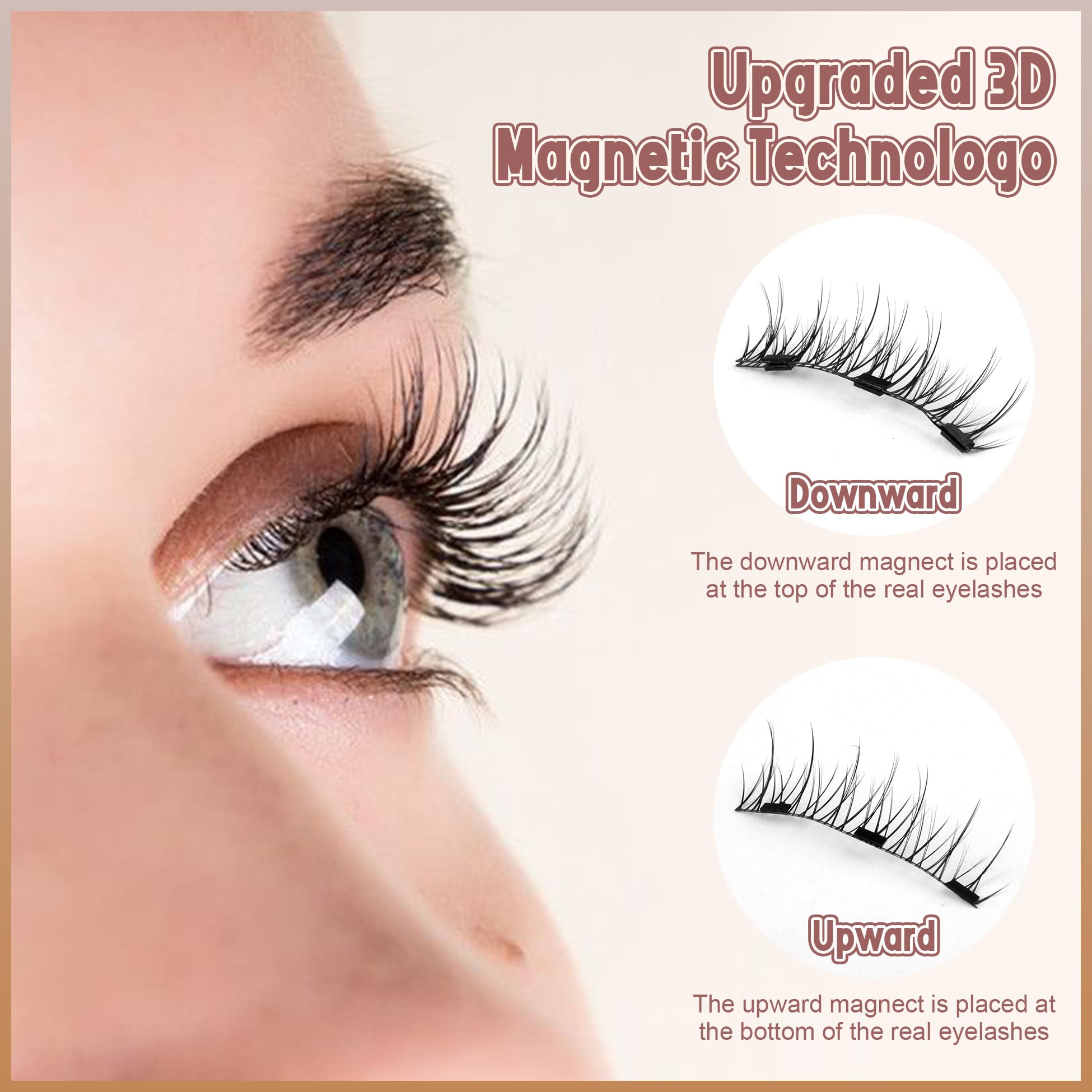 wiwoseo False Eyelashes Russian Strip Lashes D Curly Wispy Fluffy Eyelashes Russian Volume 3D Effect 13MM 15MM Faux Mink Lashes 20 Pairs Pack Crossing Eyelashes