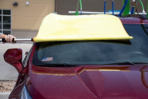 ShamWow ShamPow Quick Car Dry Chamois Shammy Microfiber Cloth Towel – Dry Your Entire Car in Less Than 60 Seconds – No Water Spots – Doesn’t Scratch & Helps Prevents Rust Spots - Super Absorbent