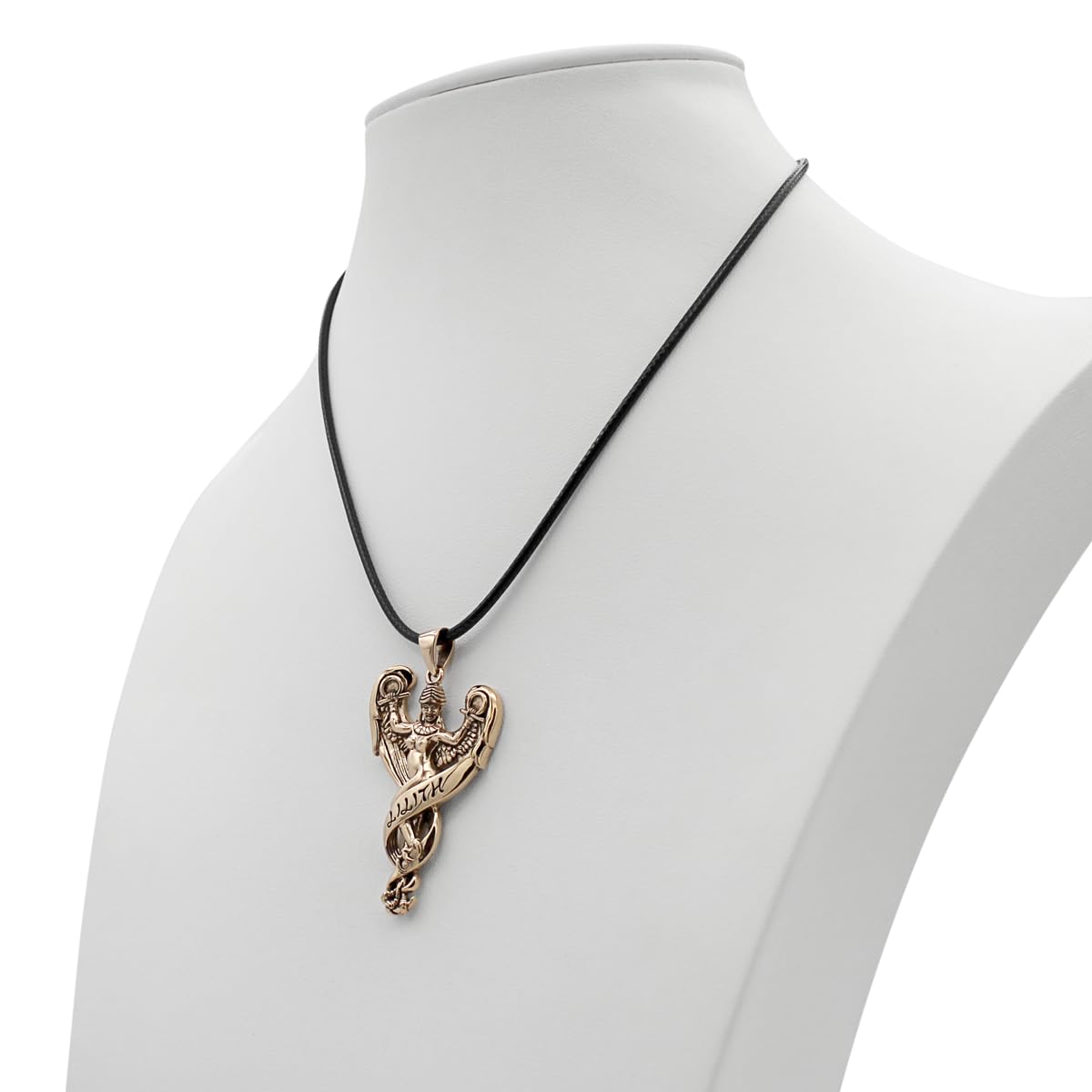 Dryad Design Lilith Pendant Goddess Jewelry - Bronze Wiccan Women's Empowerment Amulet