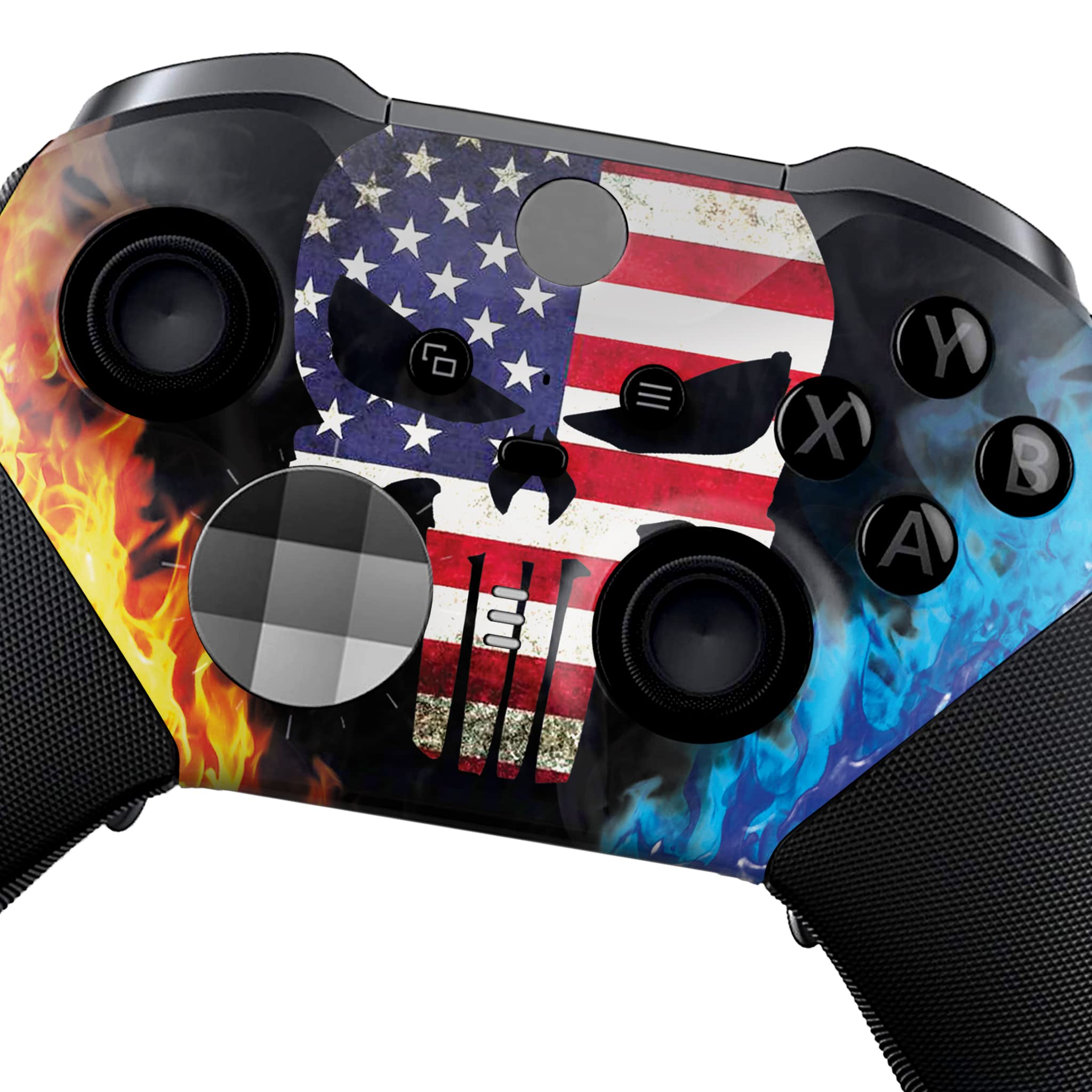 DreamController Vegetta X-box Elite Controller Series 2 Limited Edition Custom Elite Series 2 Controller for X-box One/Series X/S. Made with Advanced Hydro-Dip Paint Technology (Not Just a Skin)