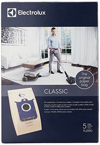ELECTROLUX HOMECARE PRODUCTS Electrolux EL200G s Classic Paper Vacuum Bag, 5, Brown