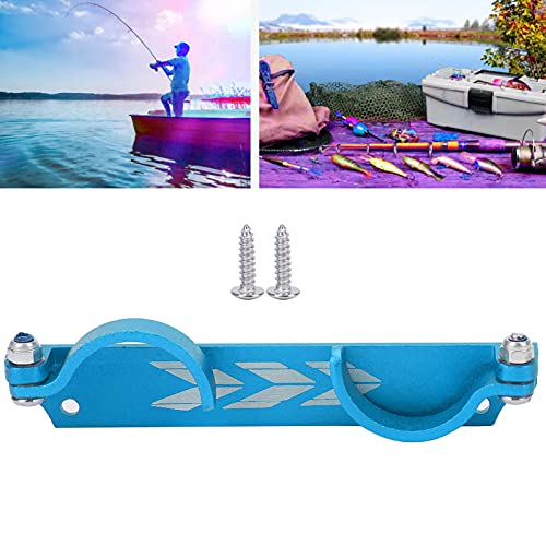 Fishing Tool Box Side Hook, Fishing Tool Box Hook Organizer Fittings Side Fishing Rod Fast Hanging Hooker Supplies(blue)