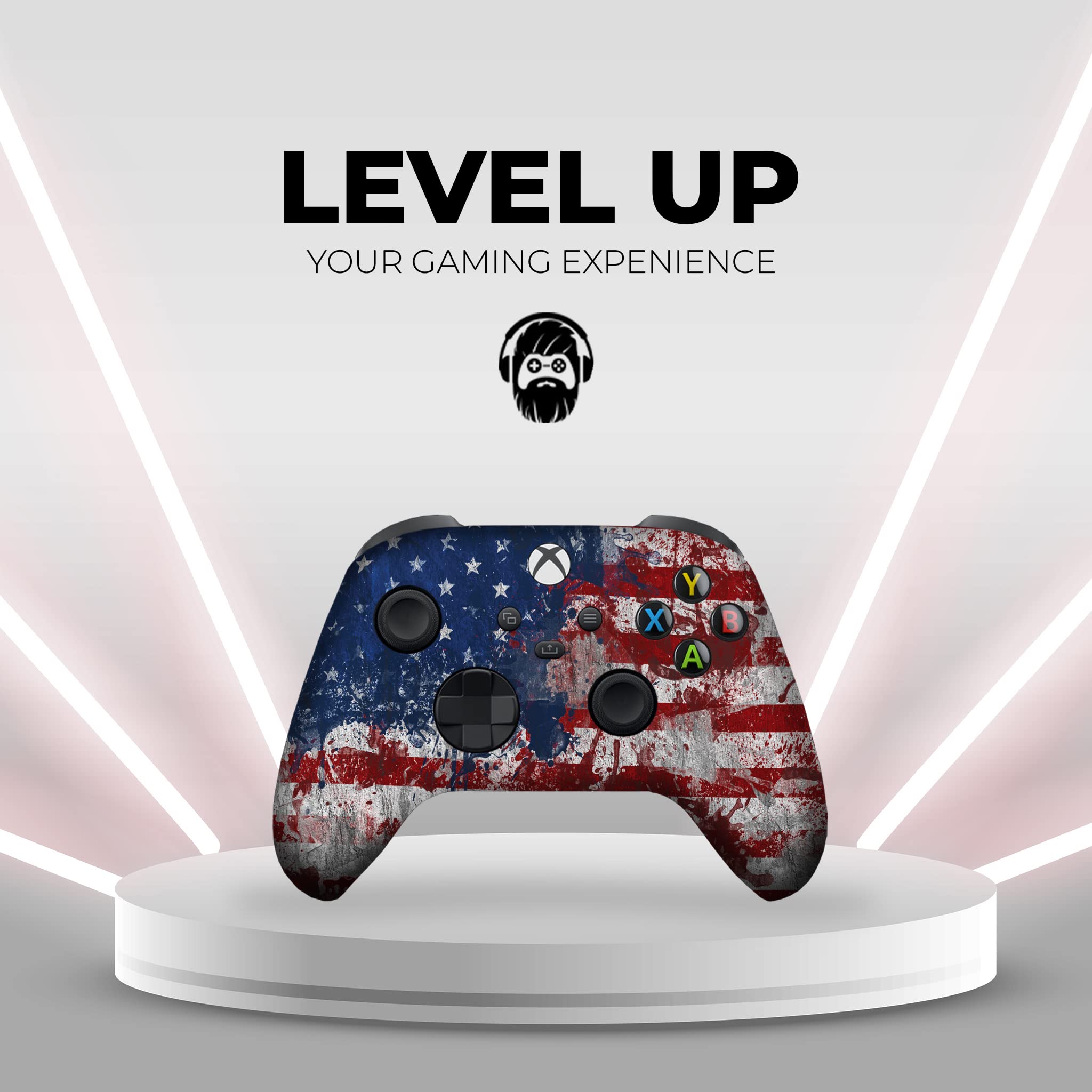 DreamController Dr Strangge Fortnight Custom X-box Controller Wireless compatible with X-box One/X-box Series X/S Proudly Customized in USA with Permanent HYDRO-DIP Printing (NOT JUST A SKIN)