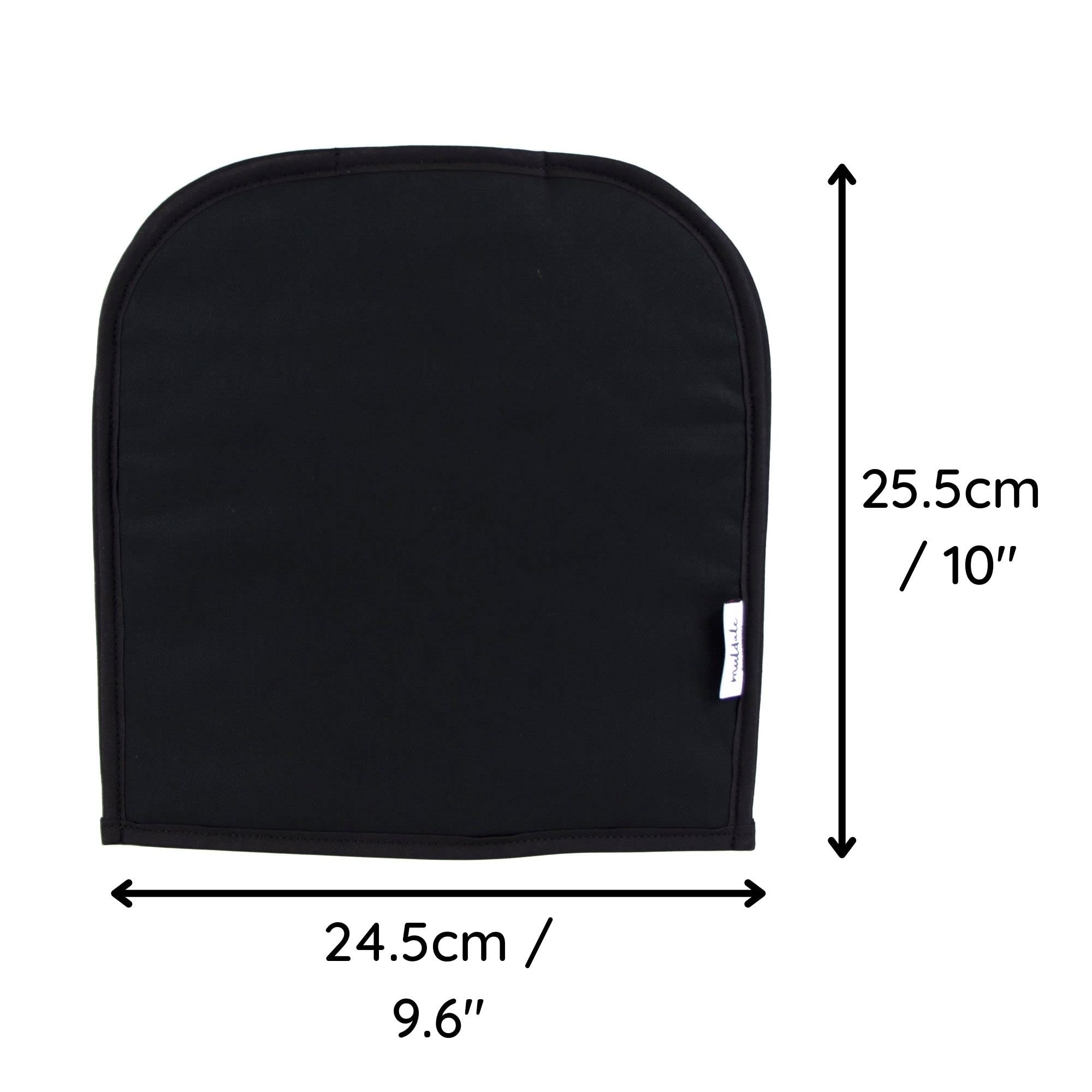 French Press Cozy Cover Insulated in Black - French Press Warmer Koozie Insulator Designed to Keep your Coffee Warmer for Longer - Cafetiere Cover Coffee Press Pot Cosy for Multiple Sizes