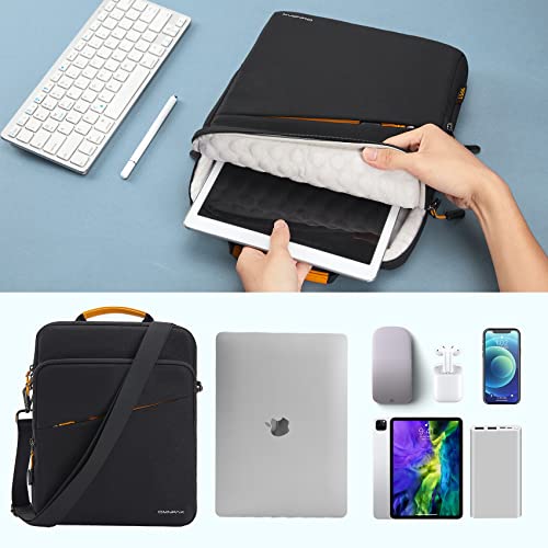 Omnpak 12.9 inch iPad Bag Tablet Sleeve Bag Carrying Case Tablet Shoulder Bag with Storage Pockets Fits iPad Pro 12.9 M2, iPad 10th/9th Generation, Surface Pro 7+/7/6/5/4/3