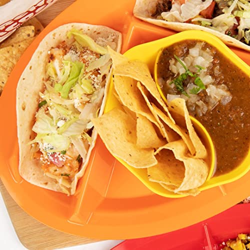 Jarratt Industries Big Taco Plate, Made in the USA, Designed