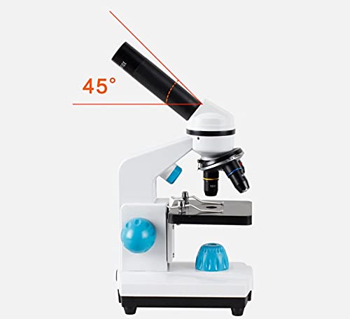 LIRUXUN Zoom 2000x Biological Microscope monocular Student Laboratory Lab Education LED USB