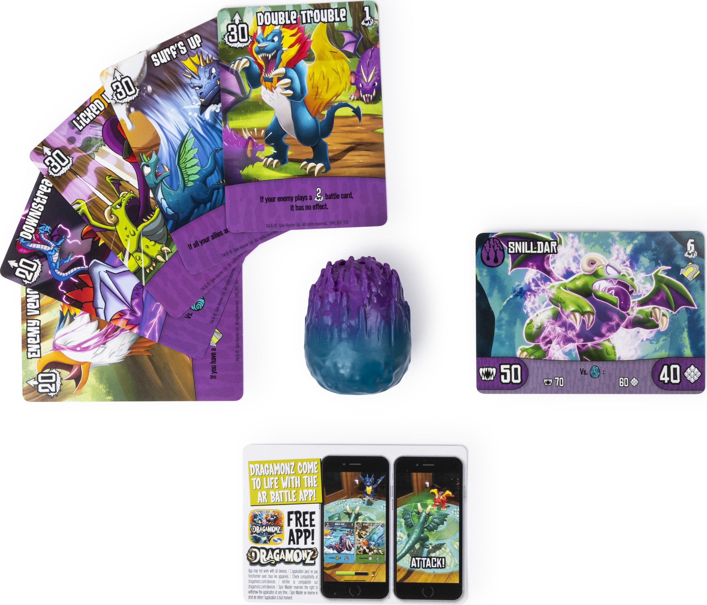 Dragamonz Collectible Figure & Trading Card Game Dragon Pack Mystery 1-Pack