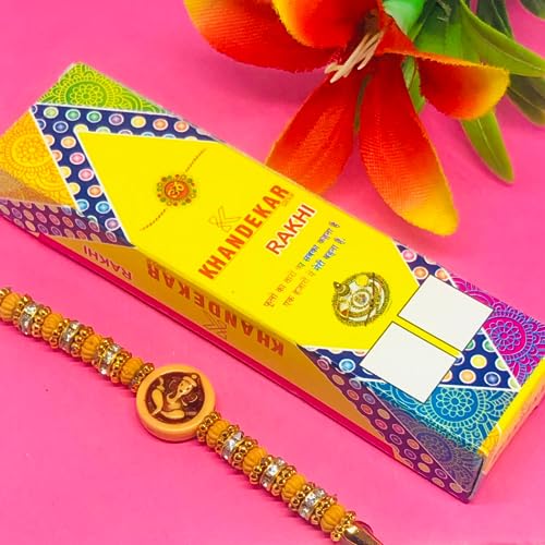 Siddhivinayak Ganesha Rakhi for Brothers, Rakhi Bracelet for Brother, Assorted Handmade Rakhi, Fancy Rakhi, Rakhi Thread