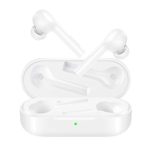 FreeBuds Lite 2019 Earphones, True Wireless Stereo Bluetooth Earbuds - For Android & iOS (Ceramic White)