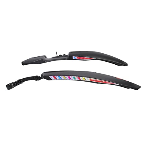 INOOMP 1 Pair Bicycle Cycling Front Rear MTB Mudguard MTB Frame Protector MTB Bike mud Guard MTB Rear Universal mud Flaps Mountain Bike Dirt Guard Plastic Gadgets Outdoor
