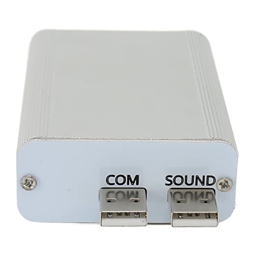 Jeanoko Radio Interface Module, Metal 420‑450 MHz 500-1000 Milliwatts Embedded Radio Interface Compact 2 USB Jacks for Power