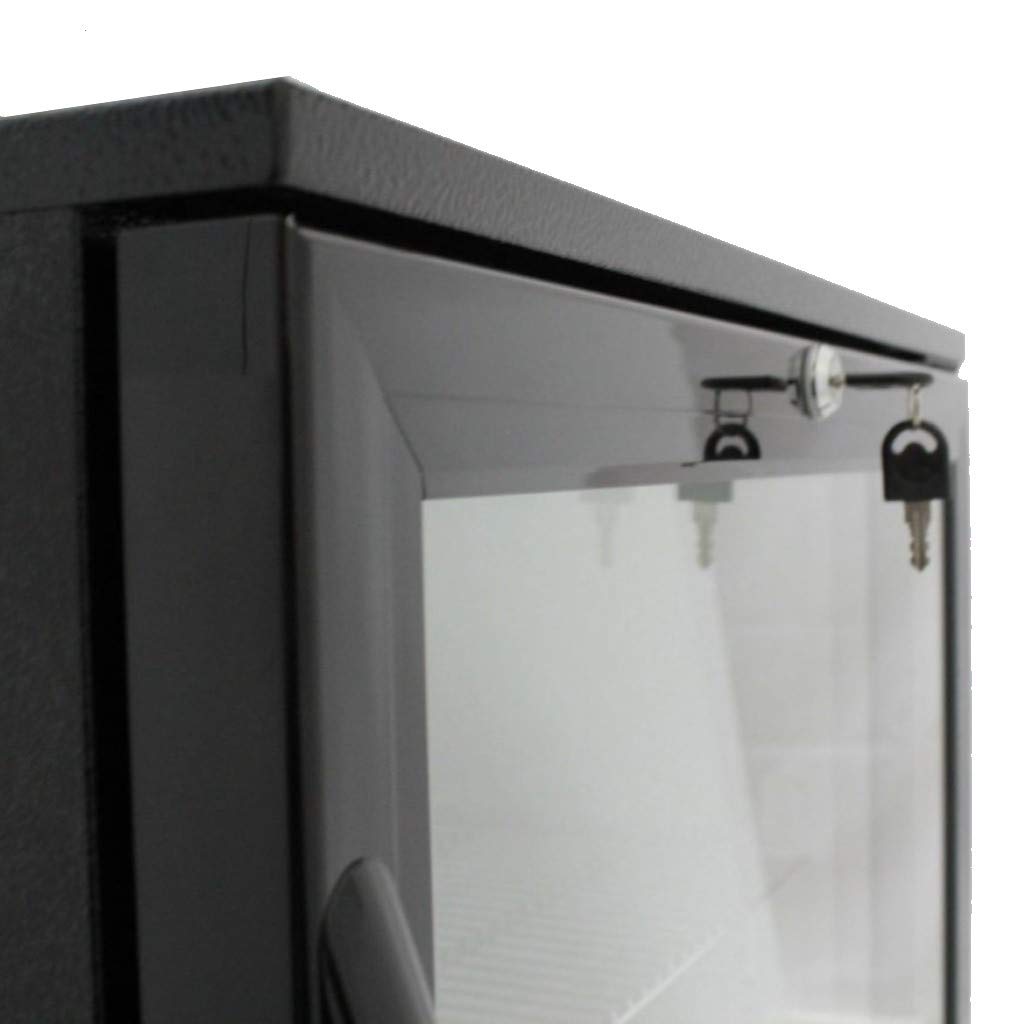 New Procool Refrigeration Single Door Back Bar Cooler with Blue LED; 24" Wide, Counter Height Refrigerator