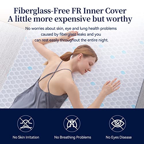 Vyfipt Full Size Memory Foam Mattress 10 Inch Bed in a Box Bamboo Charcoal Infused Gel Foam Cooling Medium Firm Mattress - Breathable - No Box Spring Needed β Full,10 Inch