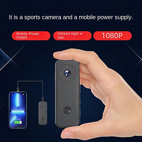 Fangyid 1080P Motorcycle Fishing Sport Camera Enforcement Voice Recorder Camera, HD 360 Panoramic Helmet Camera