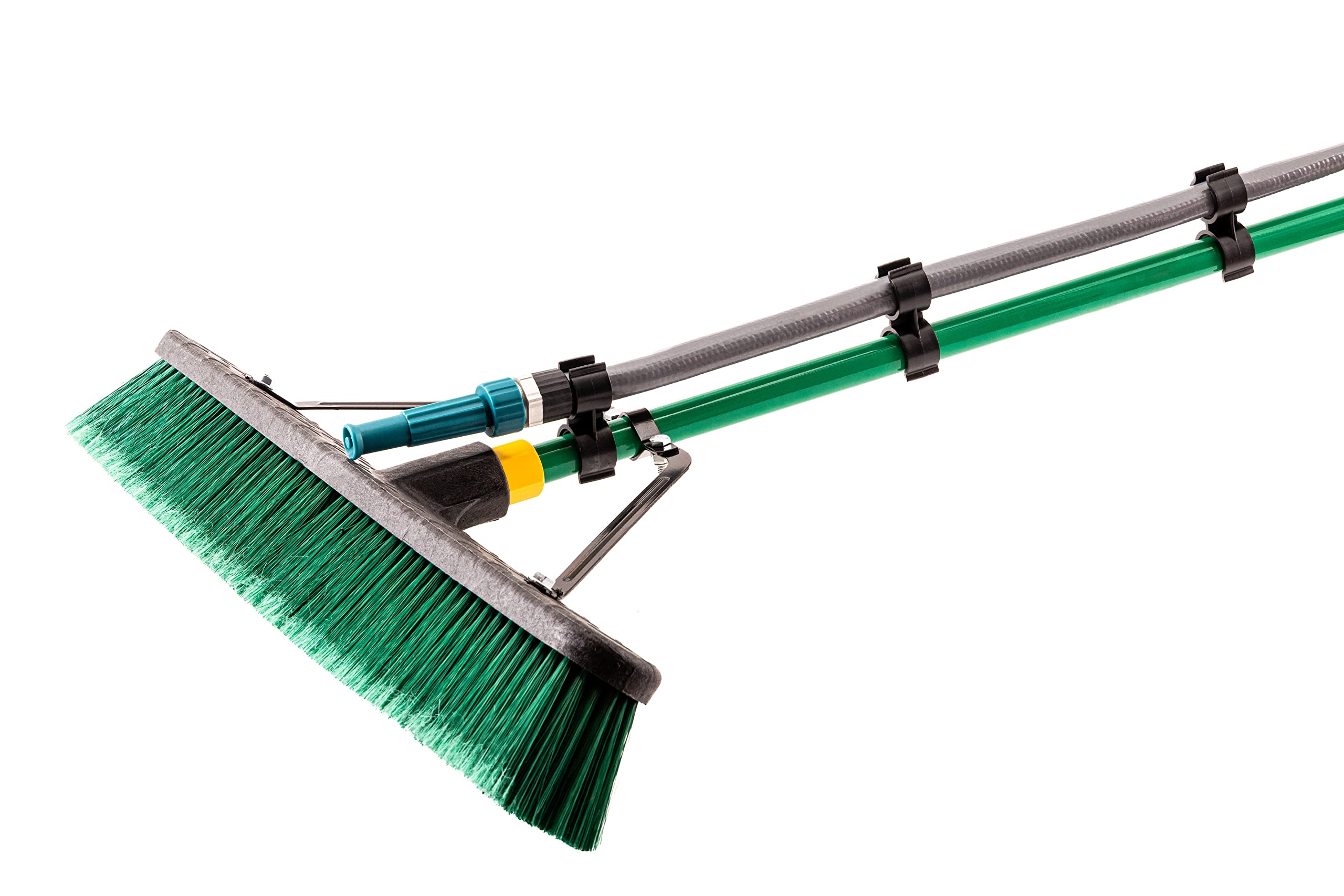 Versa-Spray for Brooms Quickly transforms Brooms and Hoses into a Powerful Water Broom for Cleaning garages, Cars, patios, Houses and Much More!