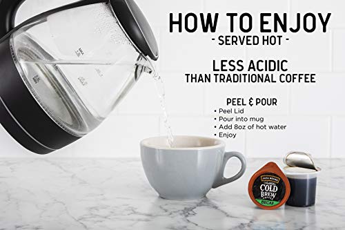 Java House Cold Brew Coffee Concentrate Single Serve Liquid Pods - 1.35 Fluid Ounces Each (Decaf, 12 Count)…