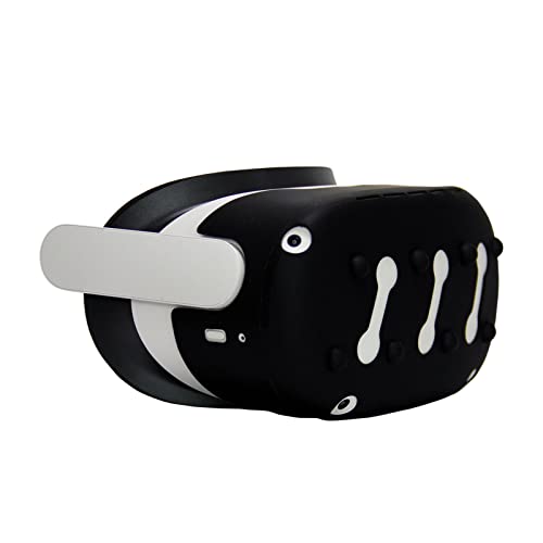 Driibubur Soft Silicone Case Protector Protective Cover Skin for Oculus Quest 2 VR Headset Silicone front case proetction sleeve