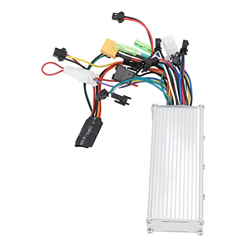 Jopwkuin Electric Bike Controller Panel Kit, Overload Protection ABS Aluminum Alloy LCD Display Electric Scooter Controller Kit 500W 48V 60V for Replacement