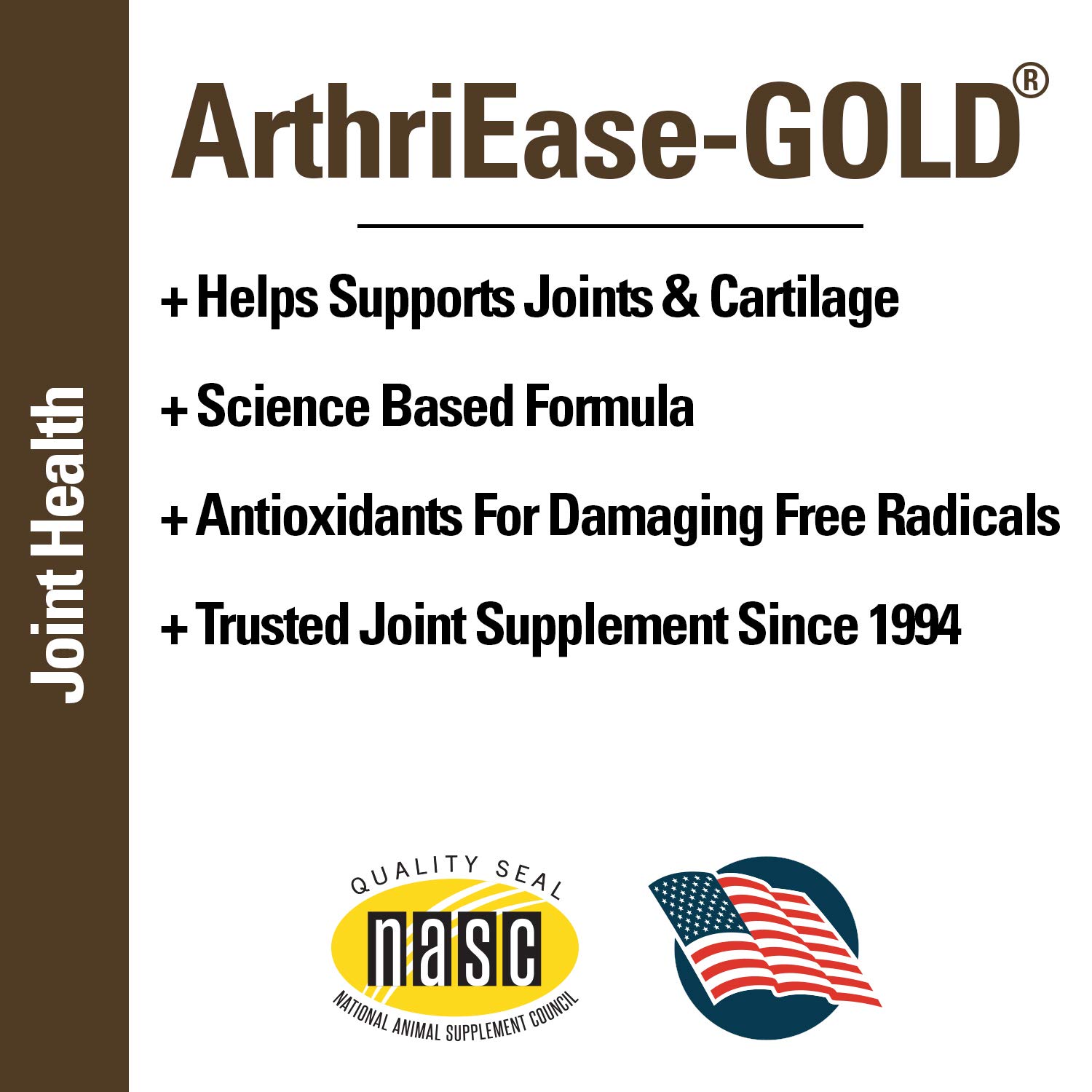 Vet Classics ArthriEase-Gold Joint Support for Horses - Powder Health Supplement for Horses β Alleviates Aches and Discomfort β For Flexibility, Healthy Joint Function β Antioxidants 2 lb. 4 Oz.Powder