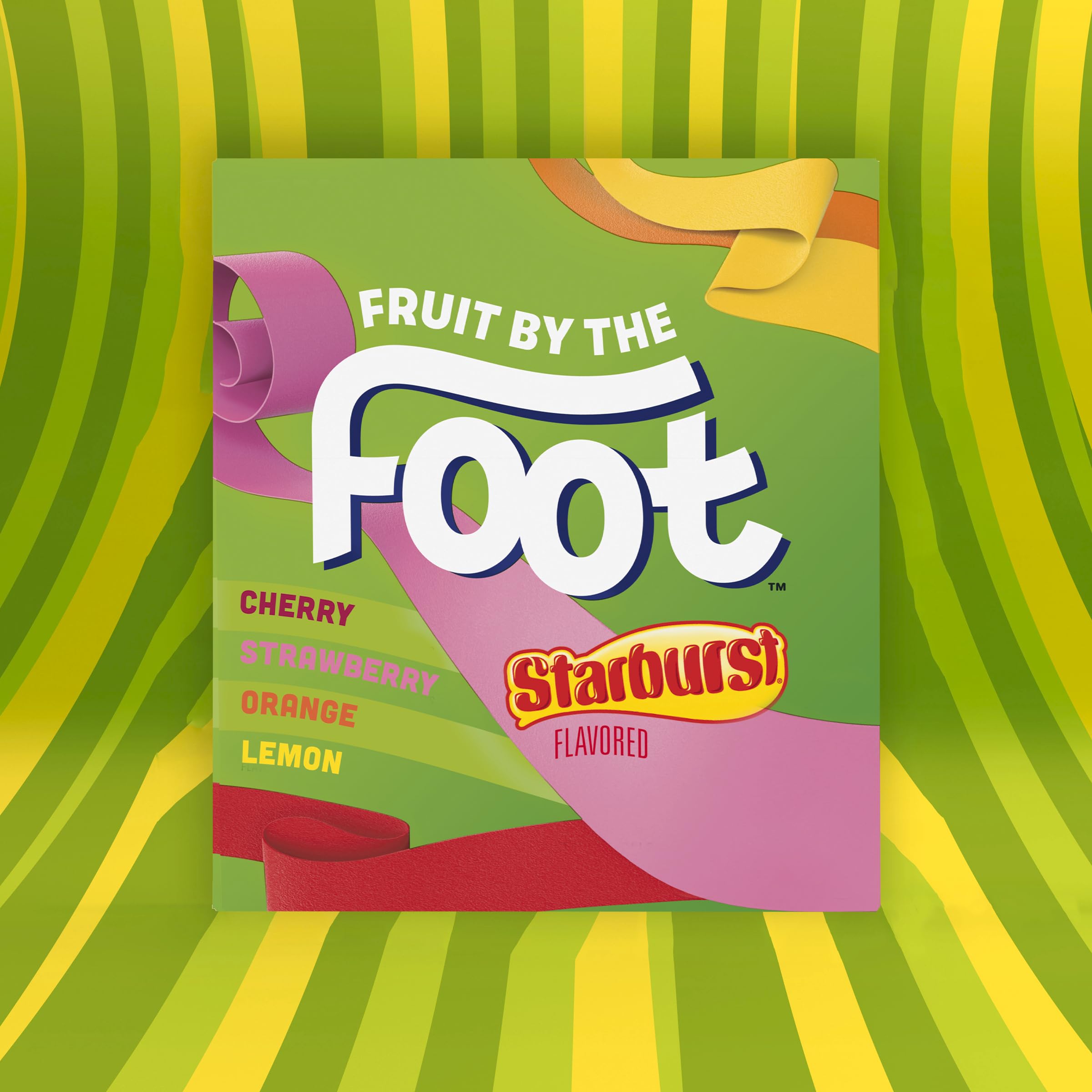 Fruit by the Foot Fruit Flavored Snacks, Starburst, Variety Pack, 12 ct