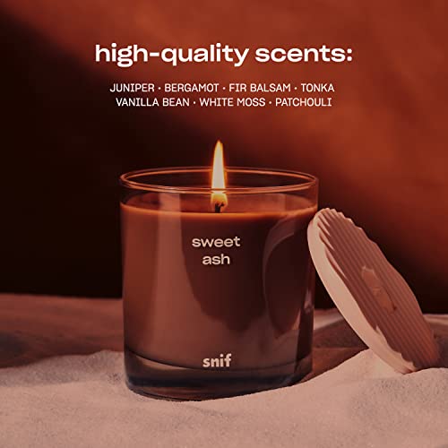 Snif Sweet Ash Scented Candle, 50oz