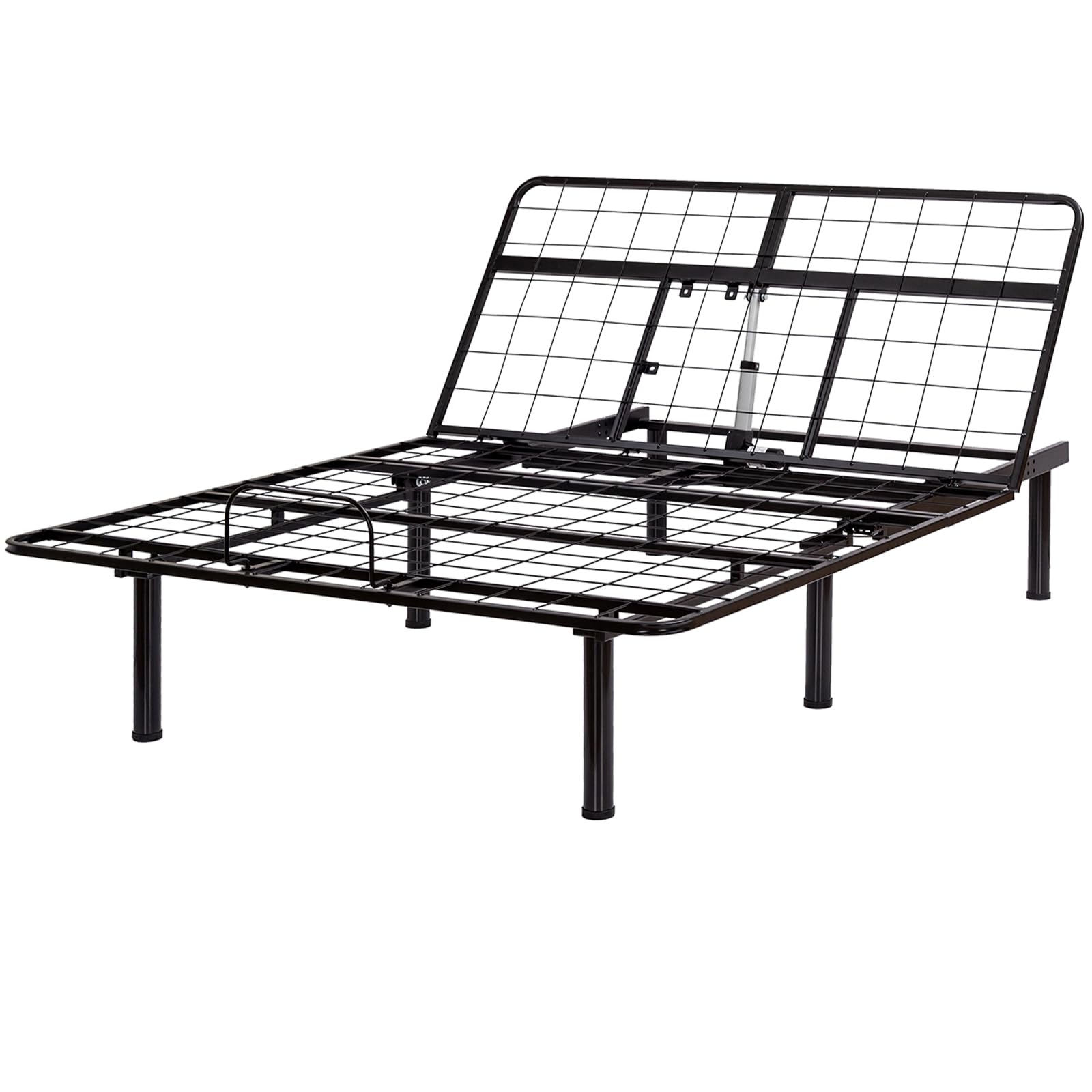 EGOHOME Twin XL Size Adjustable Bed Frame with Remote Wired, Zero Clearance Designed Zero Gravity Base for Stress Management with Head Incline, No Tools Assembly, Lighter and Easy for Transportation