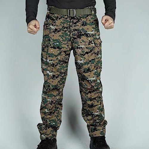 Gray Scrubs Men's Military Pants Outdoor Work Trousers Tactical Track Combat Vintage Cargo Pants Camouflage Pants