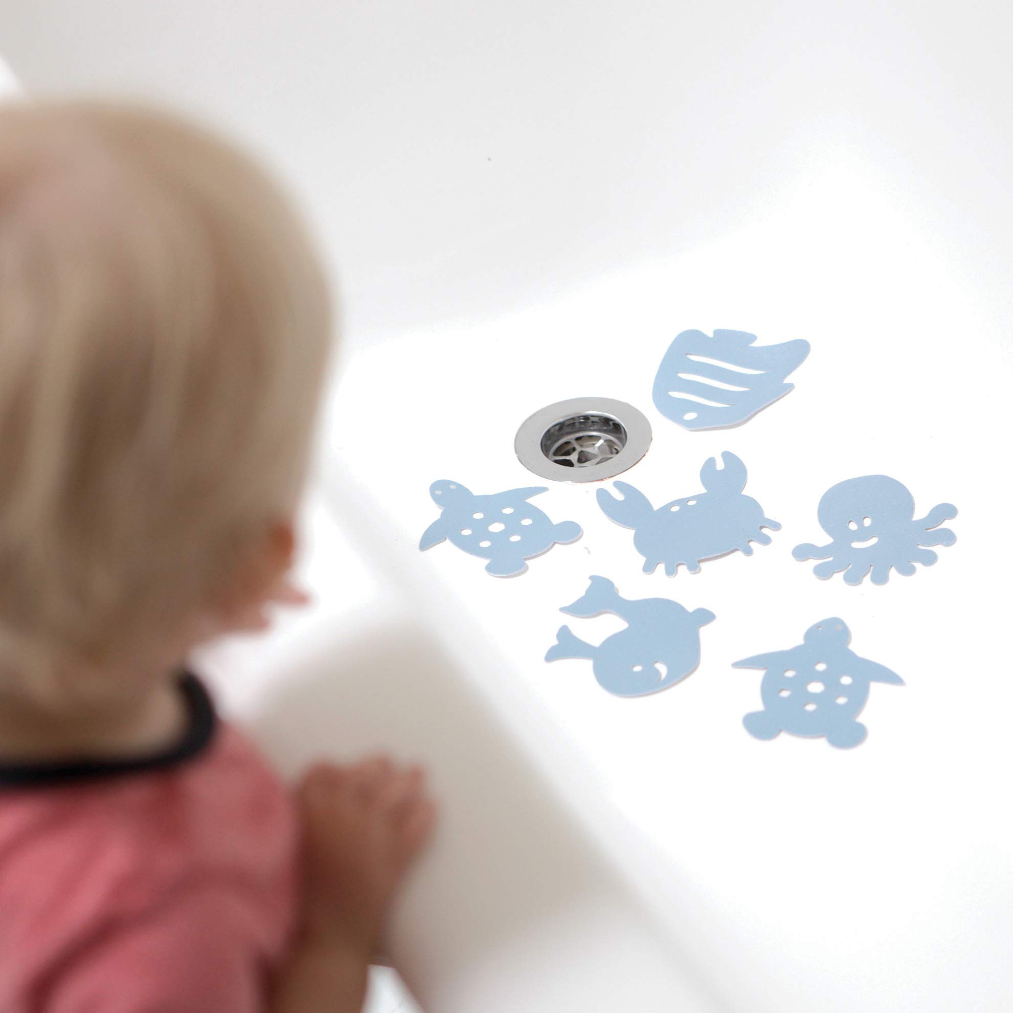 Dreambaby Heat Alert Anti-Slip Bath Mats 10 Pack