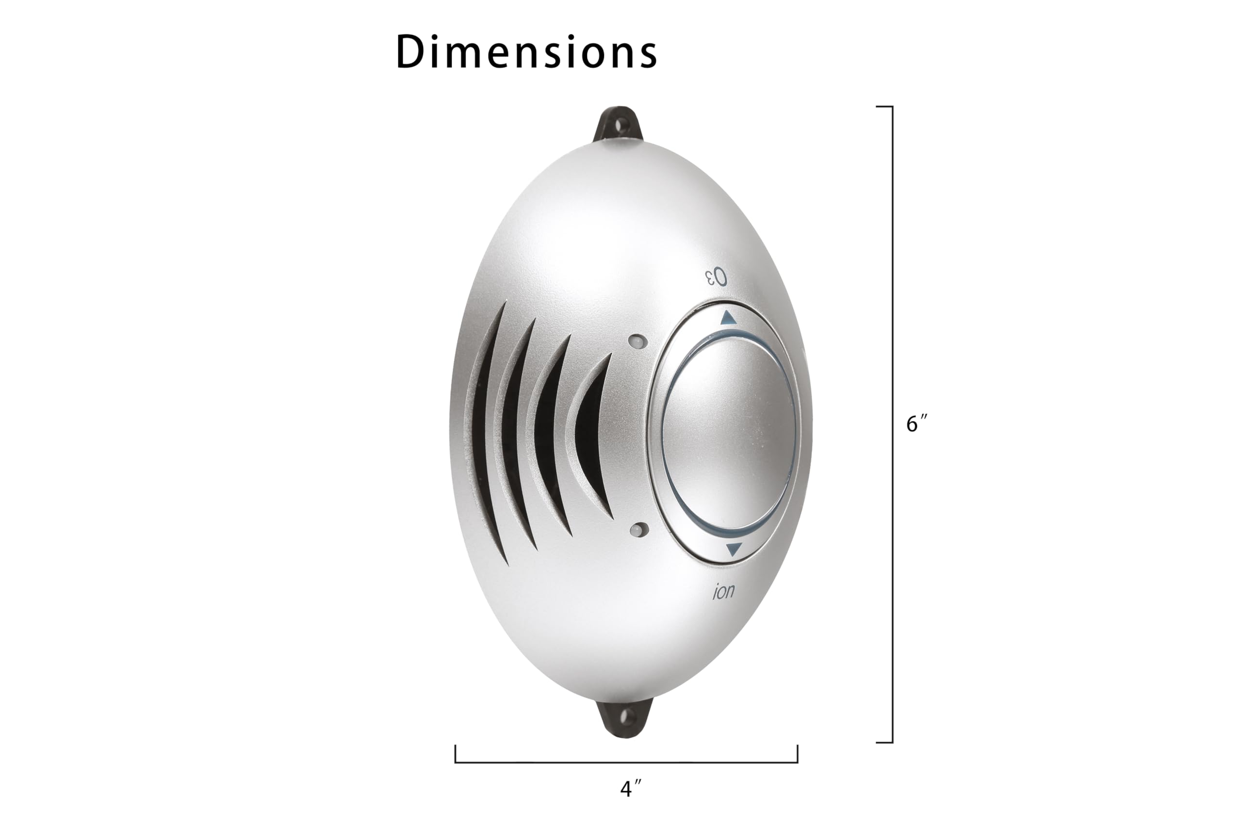 New Oxygen Ionizer - Air Refresher, Sauna Accessories, Prime Candidate for Infrared Sauna, with AC/DC Adapter