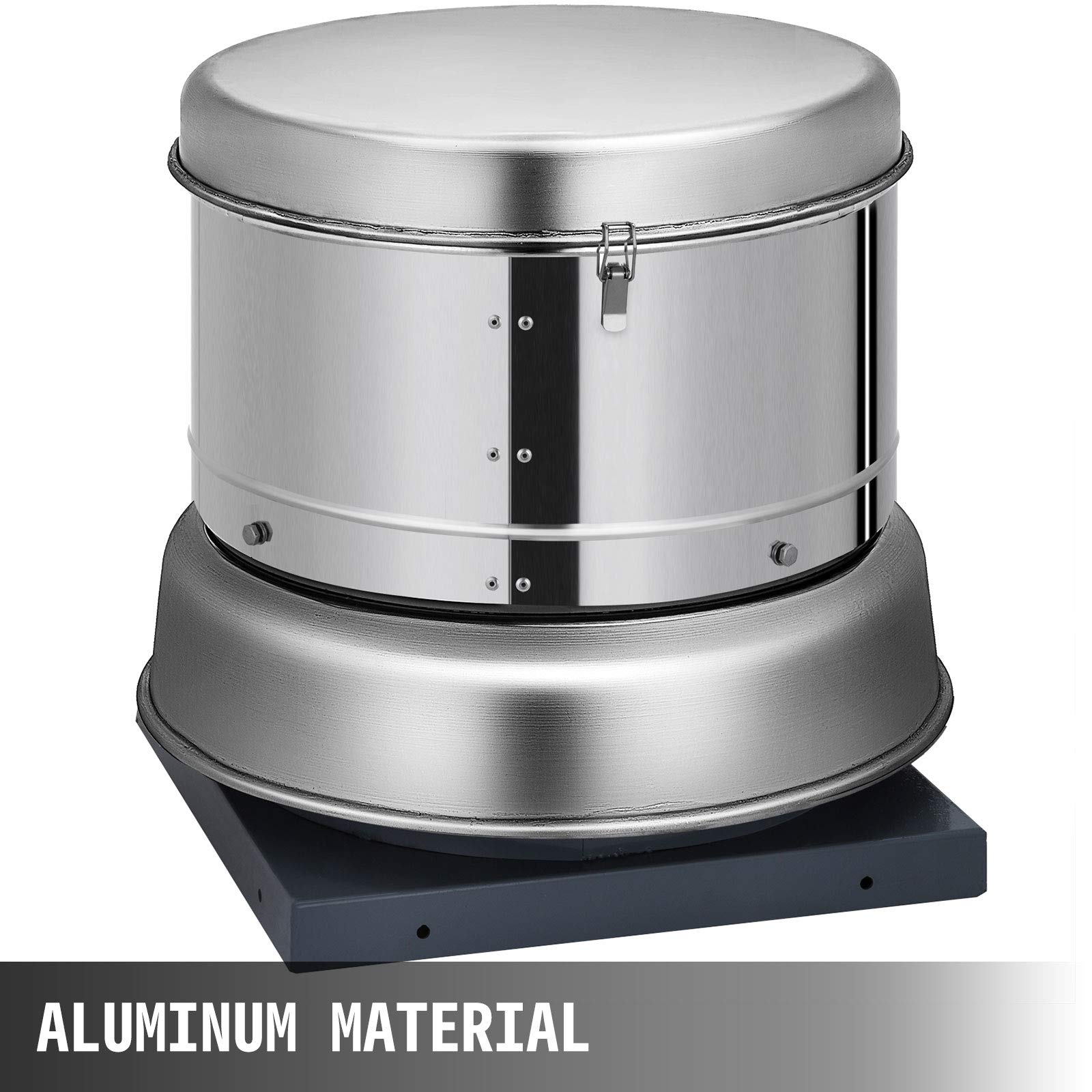 VEVOR 2400 CFM Roof Fan Up-blast Restaurant Exhaust Fan High Speed Direct Drive Up-blast Exhaust Fan 250W