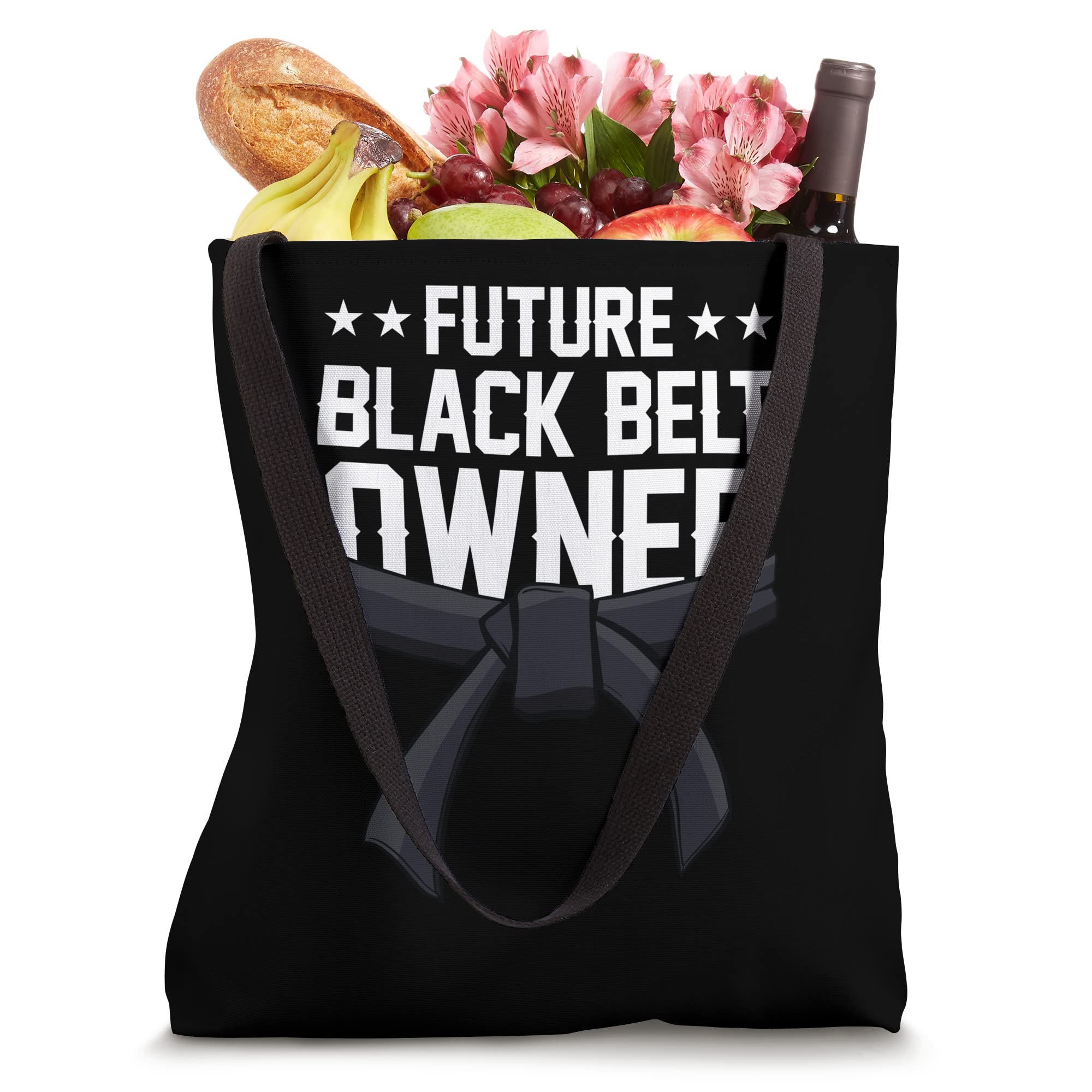 Future Black Belt Owner Martial Arts Belts Training Mma Tote Bag