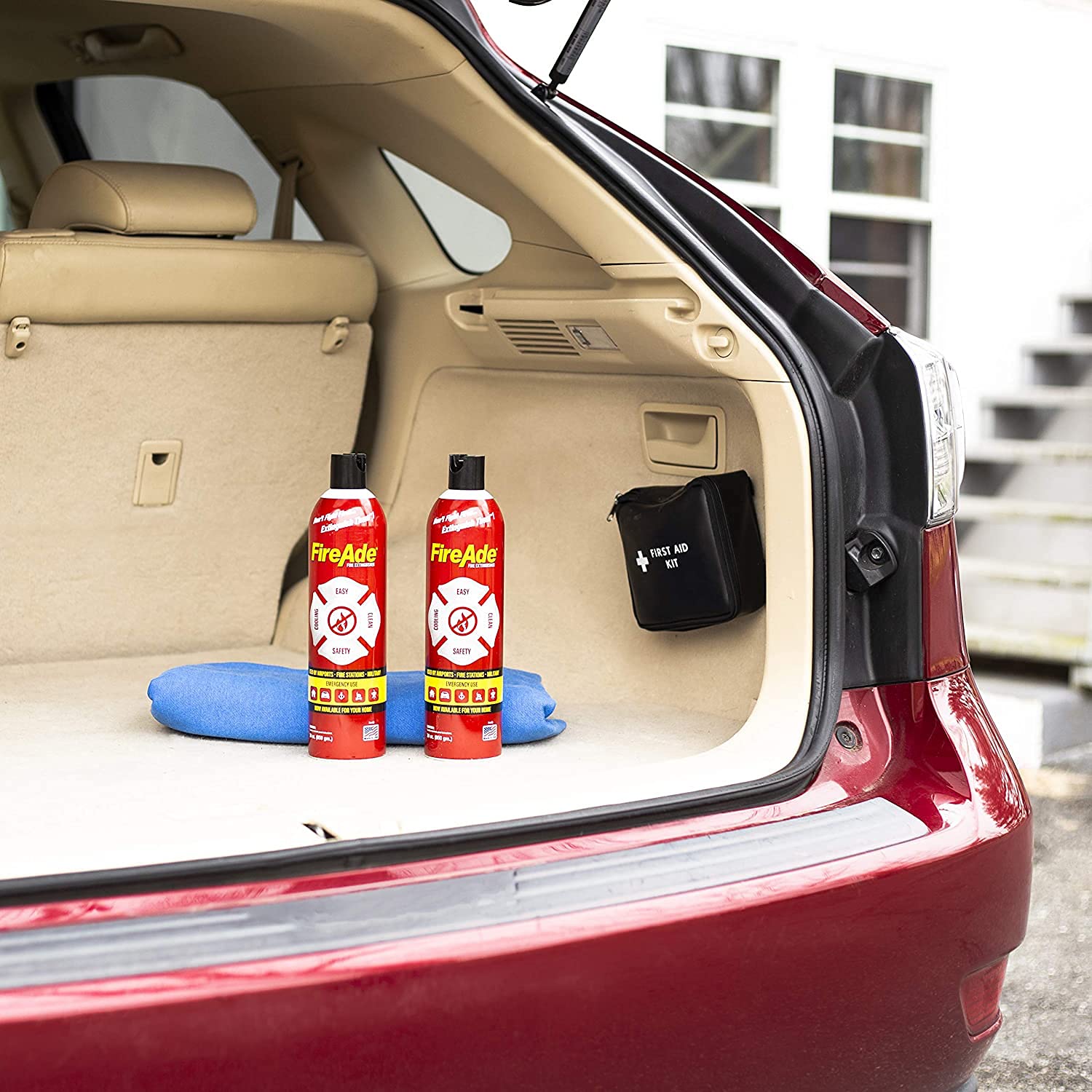 FireAde Personal Firefighting Extinguisher Foam Aerosol for Outdoor and Indoor Use, 16 Ounces