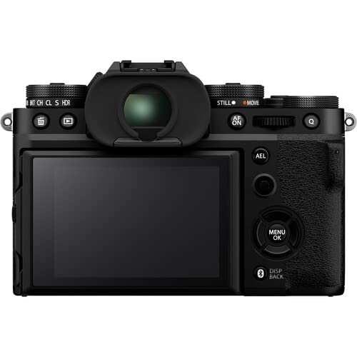 Fujifilm X-T5 Mirrorless Digital Camera Body Bundle, Includes: SanDisk 128GB Extreme PRO SDXC Memory Card, Spare Fujifilm NP-W235 Battery and More (6 Items) (Black)