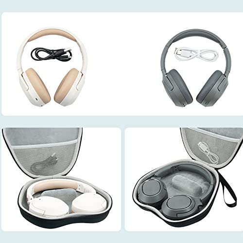 XBERSTAR Headphones Case Compatible with Edifier W820NB Replacement Hard Shell Travel Carrying Bag forEdifier W820NB (Black)